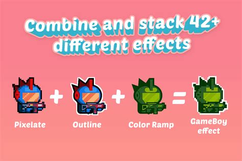 all in 1 sprite shader for unity demo by geribp