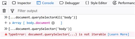 document queryselectorall to array free documents