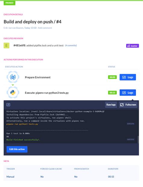 automatically build and deploy your python application with ci cd