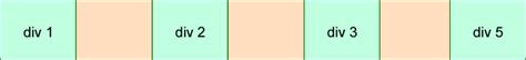 html how can i centralize 5 divs without using margin left stack