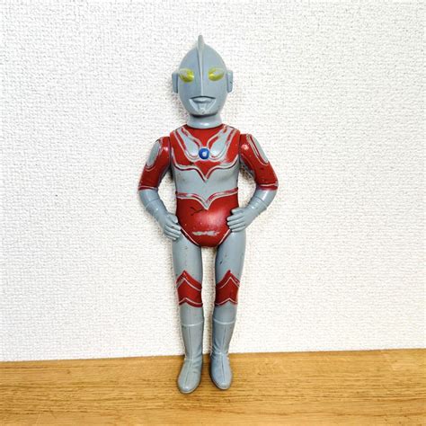 ソフビ マット隊員 ブルマァク 郷秀樹 帰ってきたウルトラマン 面取れ 当時物