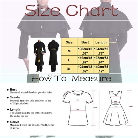 Halloween Costumes 2024 Cosplay Party Vacation Holy Deluxe Priest Robe