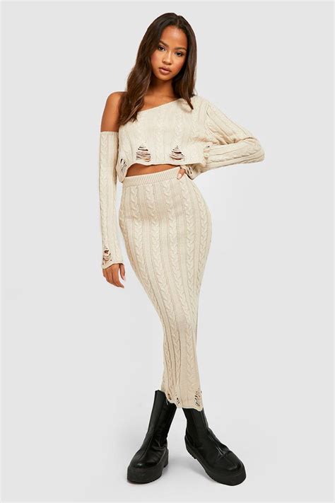 Crop Top And Rock Boohoo De