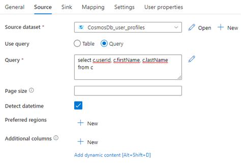 copy data from cosmos db to table storage fails on custom rowkey