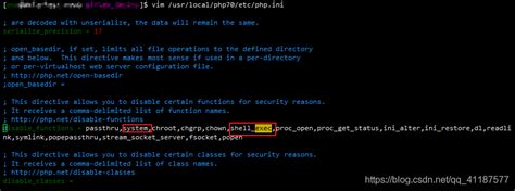 php warning exec has been disabled for security 问题解决办法 exec has