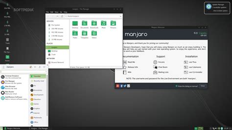 manjaro linux 15 12 capella arrives with xfce 4 12 kde plasma 5 5