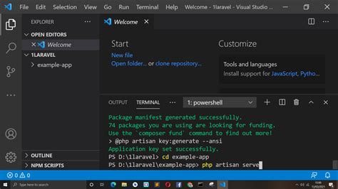 install laravel di laptop windows baraja coding