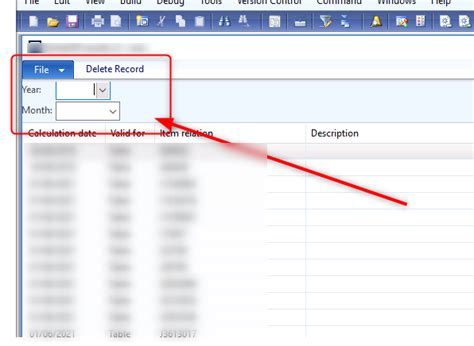ax d365fo add dropdown filters that show results into a form grid