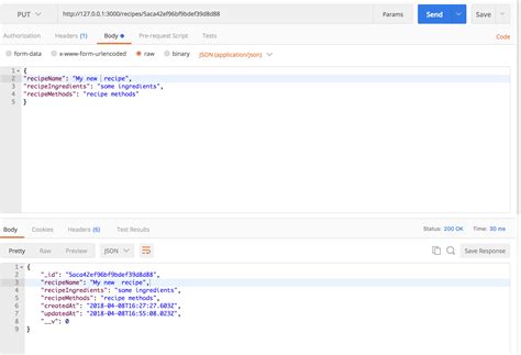 github mwaz node js a recipe crud restfui api built on node js