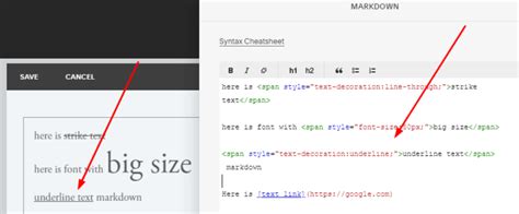 how to underline text in markdown what is mark down