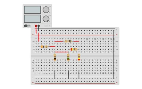 circuit design ejercicio 1 tinkercad