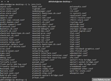 the geeky way techonology inside out understanding init d directory