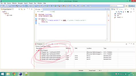 c development in eclipse cannot find compiler stack overflow
