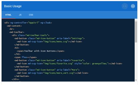 angularjs angular materials basic usage template stack overflow