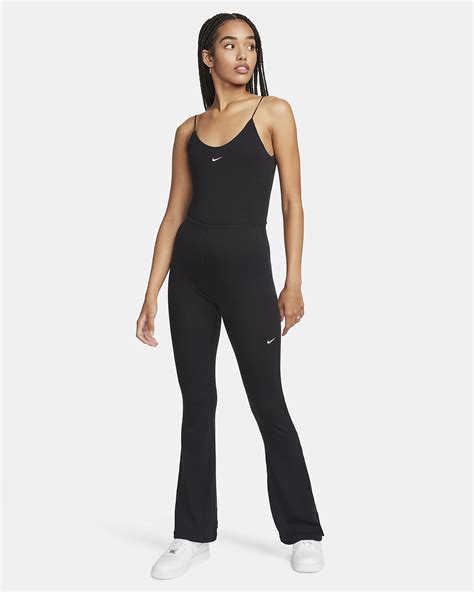Nike Sportswear Chill Knit Womens Tight Mini Rib Flared Leggings Nike Uk