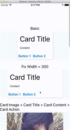 react native card view reactscript