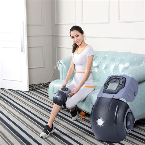 Carevas Massager Electric Knee Wrap Massager Heat And Vibration Joint
