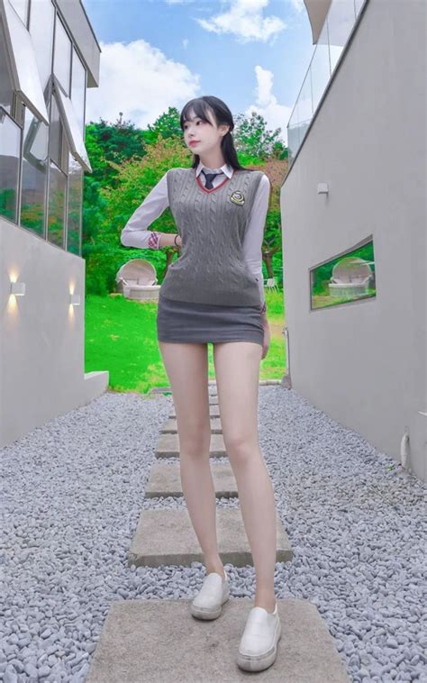 Pinterest 청소년 여자 패션 교복 스타일 짧은 의상