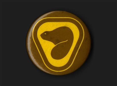 Parks Canada Pinback Badge Canada Modern
