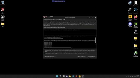 gpu crashed or d3d device removed when starting a project unreal engine