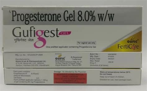 Progesterone Gel 8 0 W W At Rs 185 Vaginal Gel In Nagpur Id