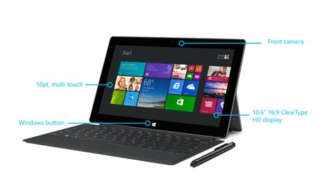 Surface Pro 2 Specs And Features Microsoft Support