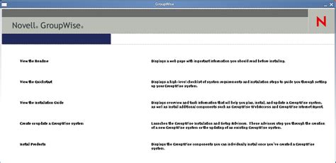 novell doc groupwise 8 installation guide installing and starting