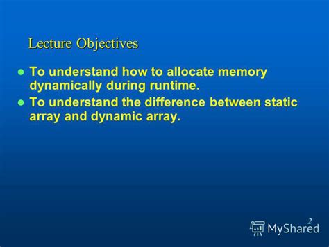 Презентация на тему pointers part ii dynamic memory