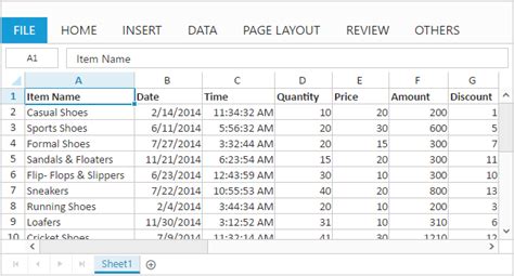 getting started spreadsheet angular syncfusion