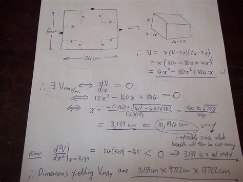 an open box is to be made from a rectangular sheet of cardboard od
