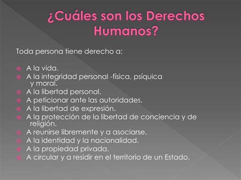 Ppt Derechos Humanos Powerpoint Presentation Free Download Id 6197495