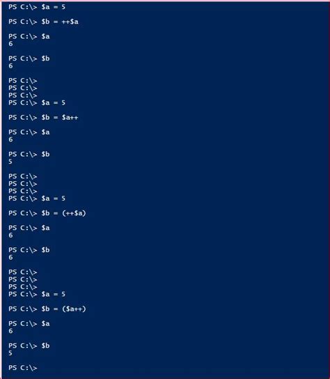 powershell assignment operators stephanos constantinou blog