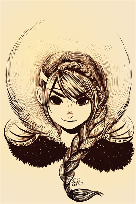 How To Draw Astrid At How To Draw
