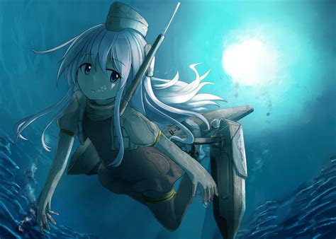Safebooru 1girl Black Dress Black Legwear Blue Eyes Bobu Bovyo222