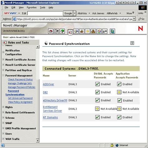 novell documentation nsure identity manager 2 0 prerequisites for