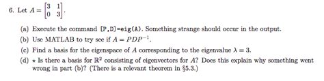 solved hello this is my matlab hw from linear algebra