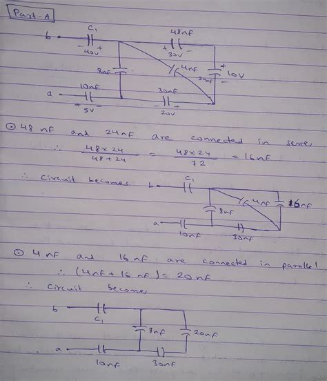 [solved] Part C Find The Equivalent Capacitance With Respect To The