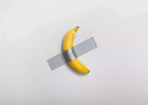 Viral Art Basel Miami Duct Taped Banana Fetches 6 2m At Auction