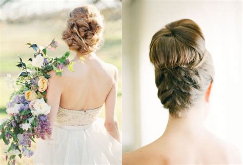 Elegant Chic Long Wedding Hairstyle Ideas Deer Pearl Flowers