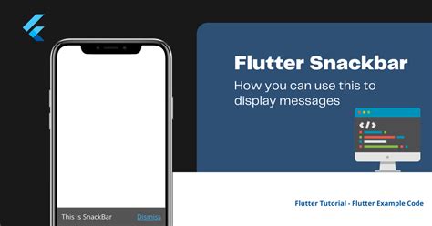 [example code] flutter snackbar example