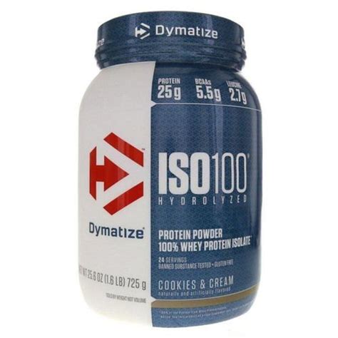 Dymatize Iso100 Hydrolyzed Cookies And Cream 2200gr