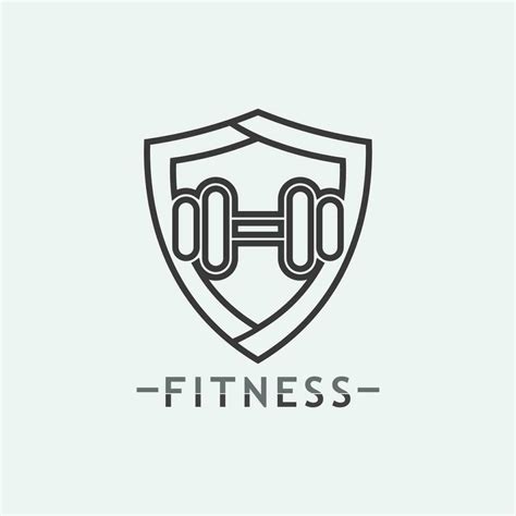 Fitness Logo Design Vector Illustrationicon 24340932 Vector Art At Vecteezy