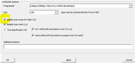 avr programming how to program in boot loader section