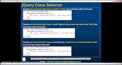 006 jquery class selector