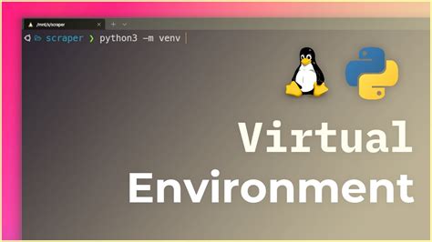 how to create and activate a virtual environment in python using