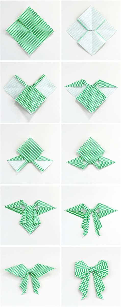 Diy Origami Bow Gathering Beauty