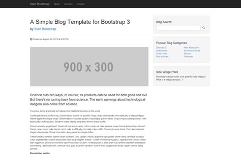 start bootstrap unstyled free bootstrap templates and themes