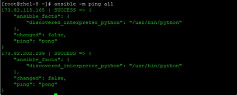 how to configure ansible managed nodes and run ad hoc commands part 3