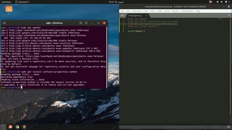how to install python on ubuntu [codewithmj] youtube