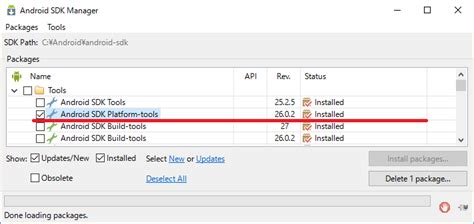 android sdk platform tools がダウンロードできない対応方法 sdk manager itブログ時々なんでもブログ